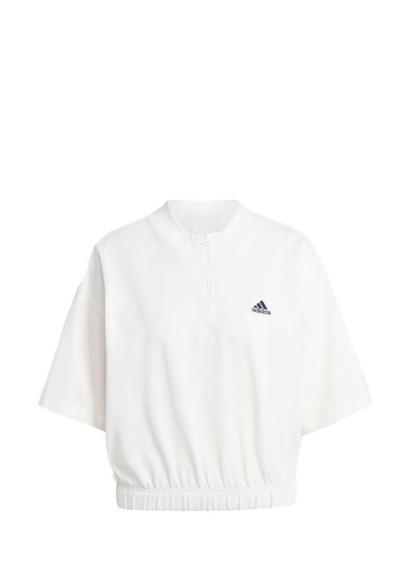 تيشيرت رياضي للنساء باللون الابيض من اديداس Adidas In7329 Womens